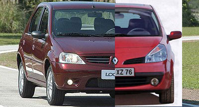 Logan hatch nacional em Frankfurt - BlogAuto