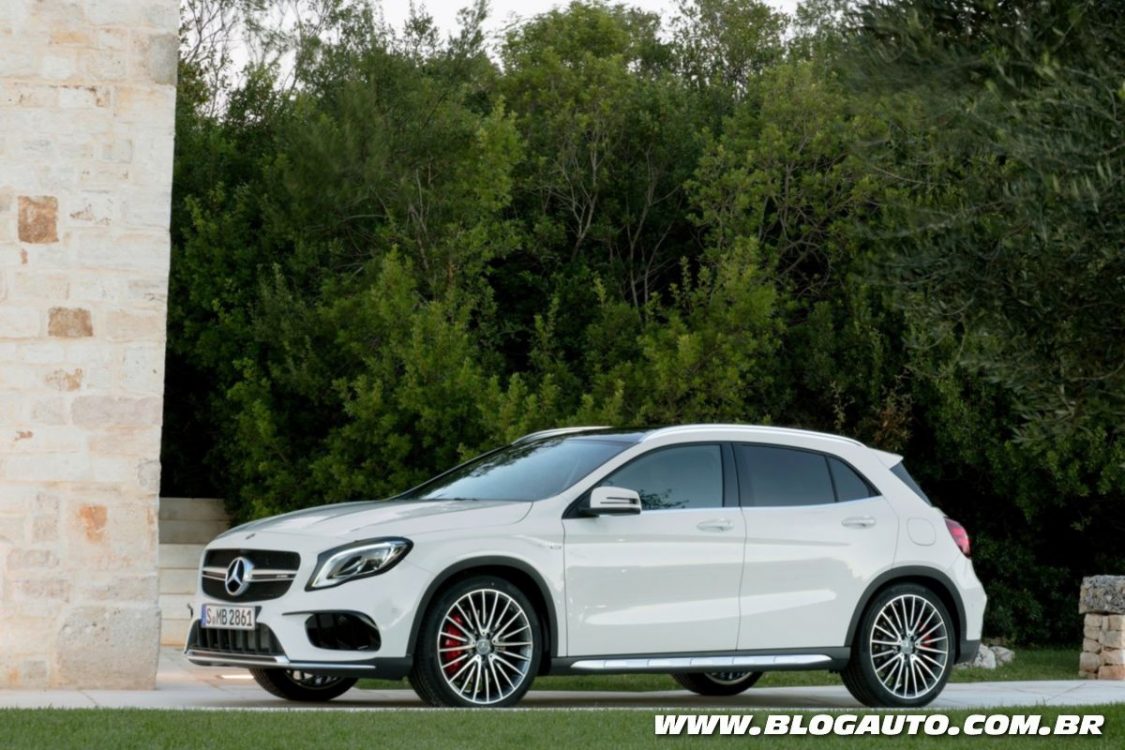 Mercedes-Benz GLA 2018 ganha novo visual em Detroit - BlogAuto